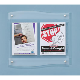 Marketlab Frost Framed Document Holder - Marketlab