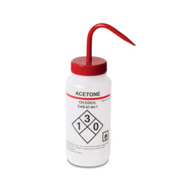 Acetone Vented RTK GHS Wash Bottle - Marketlab