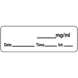 Miscellaneous Medication Labels - Marketlab