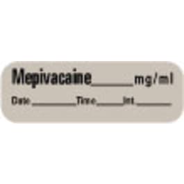 Local Anesthetics Labels | Marketlab
