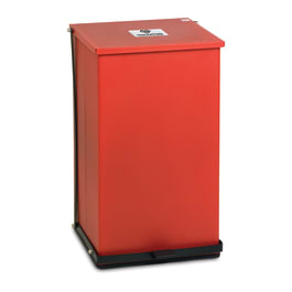 Step-On Can, 100qt/25gal • Red | Marketlab