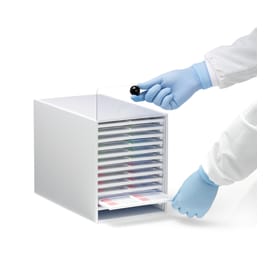 Benchtop Slide Tray Storage Cabinet - Marketlab