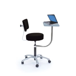 Physician Stool with Laptop Desk - Marketlab