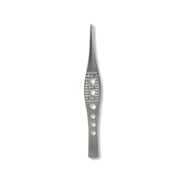 5.5" Ergonomic Forceps 1.5mm Smooth Tip, Straight - Marketlab