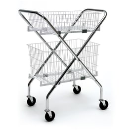 FlexyCart Frame with Wire Baskets Bundle | Marketlab