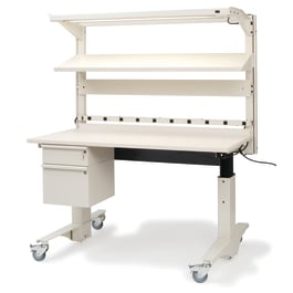 Deluxe Adjustable Workstation - Marketlab