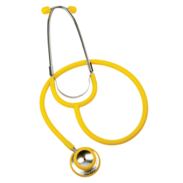 Bulk Packs of Yellow Dual Head Stethoscopes - Marketlab