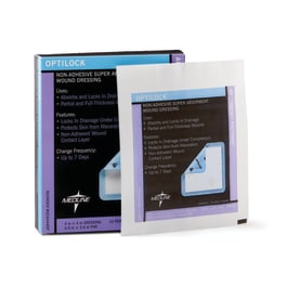 OptiLock Non-Adhesive Super Absorbent Wound Dressing - Marketlab
