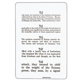 Jaeger Reading & Eye Test Chart - Marketlab