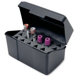 Plastic Box with Foam Tube Rack - Marketlab