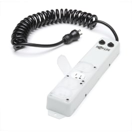 Coil Cord Power Strip - Marketlab