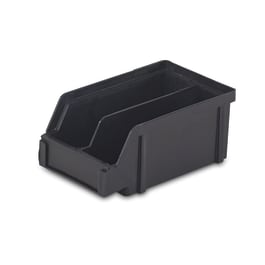 ESD Organizer Bin with Molded in Divider, 4"W x 7"D x 2.9"H - Marketlab
