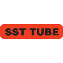 Marketlab Chemistry Labels, SST Tube - Marketlab
