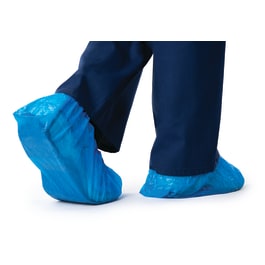 Poly Blue Shoe Covers | Marketlab