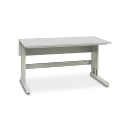Manual-Adjustable Laminate Lab Table, 60"W x 30"D x 26.62"–44.34"H ...