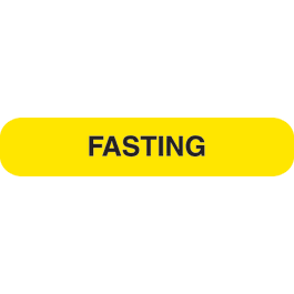 Fasting Label - Marketlab
