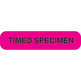 Timed Specimen Label | Marketlab