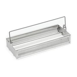 60-Slide Stainless Steel Tray and Handle - Marketlab
