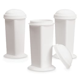 Plastic Coplin Jar • 2.5"W x 2.5"L x 4.5"H - Marketlab
