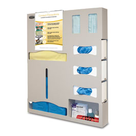 Bowman Double Gown Isolation Station - Marketlab